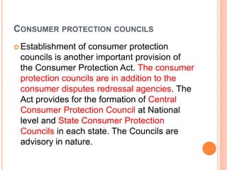 Consumer Protection Act, 1986 | PPTX