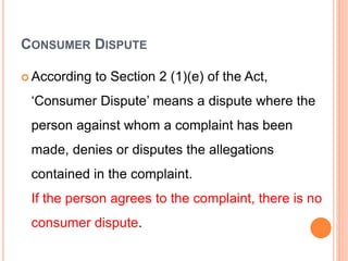 Consumer Protection Act, 1986 | PPTX