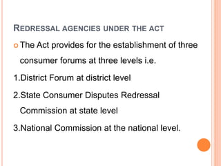 Consumer Protection Act, 1986 | PPTX