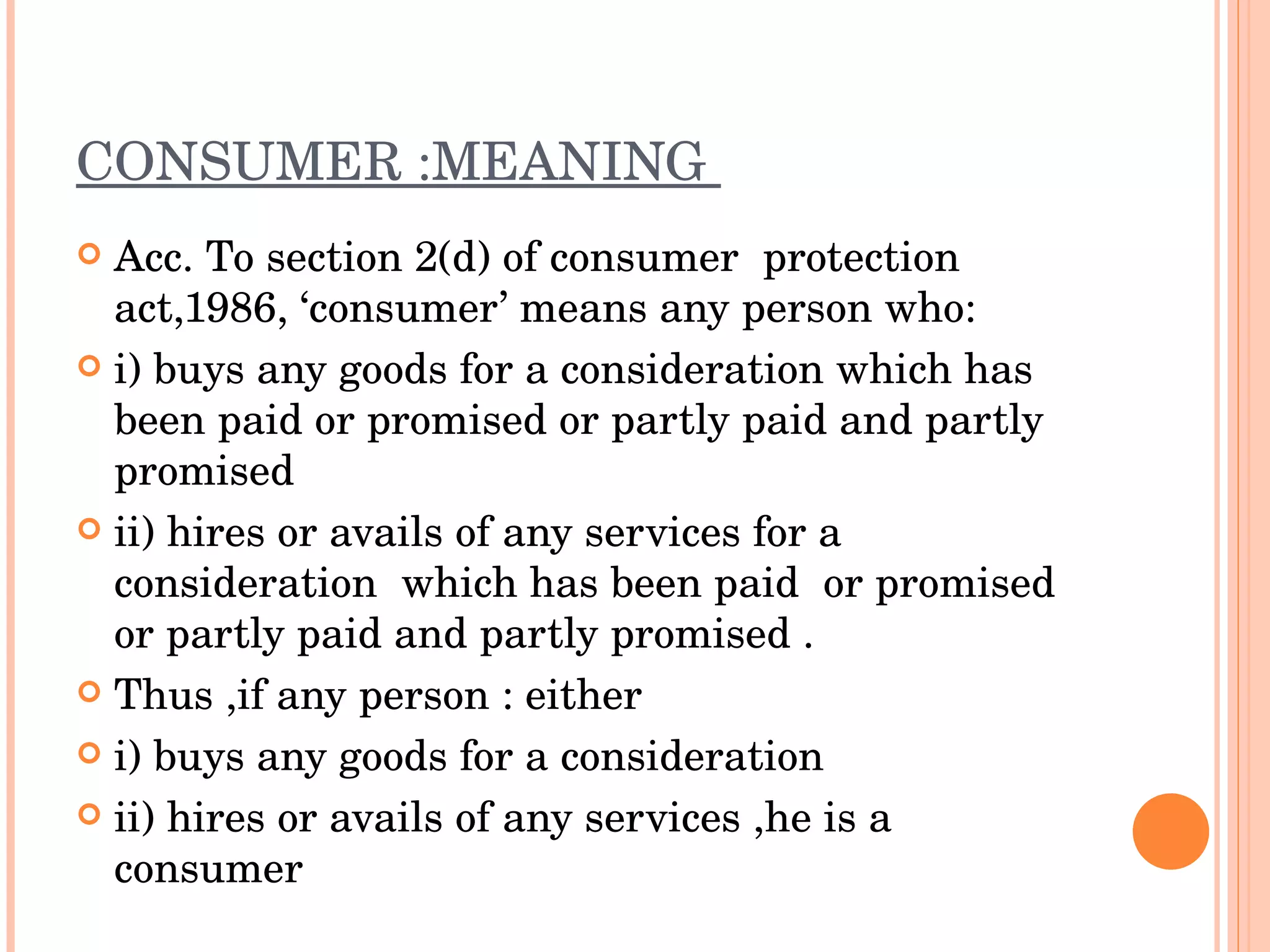 Consumer protection | PPT