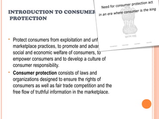 Consumer protection | PPT