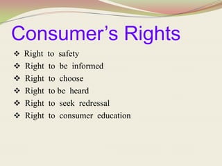 Consumer protection | PPTX