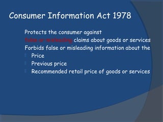 Consumer protection | PPT