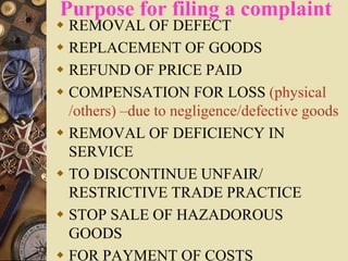 Consumer protection Act | PPT