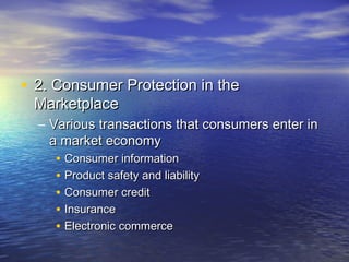 Consumer protection 1 | PPT