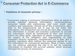 Consumer Protection Act | PPT