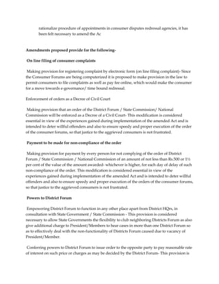 Consumer protection act | DOCX