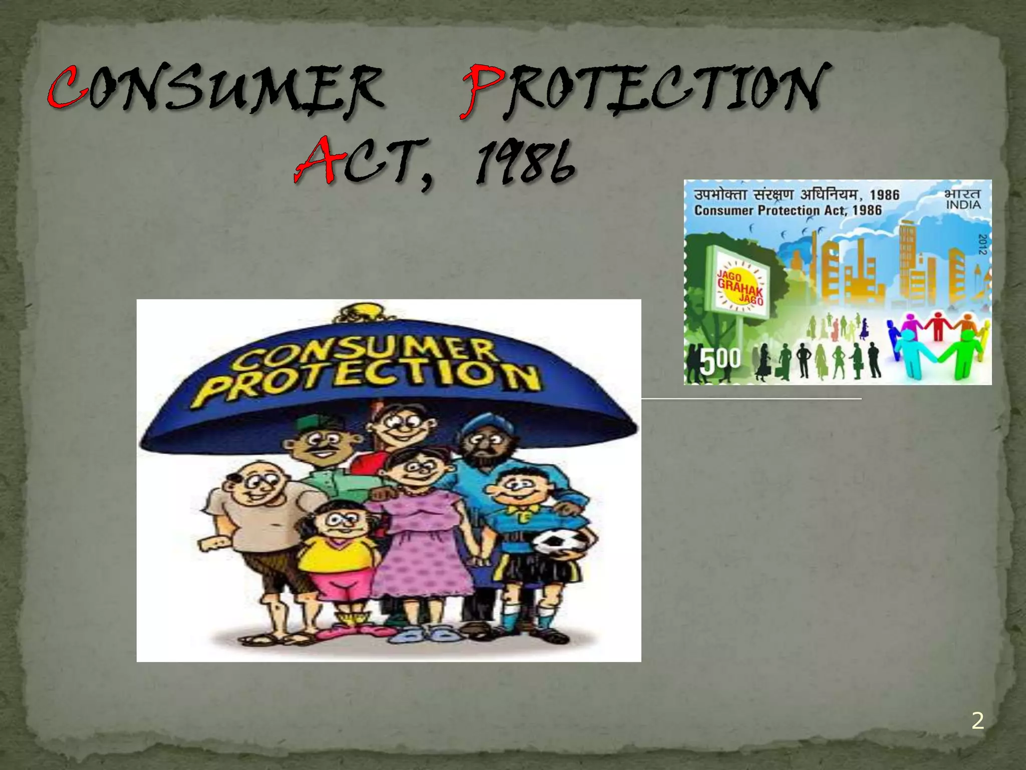 Consumer protection act | PPTX