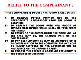 Consumer protection act | PPT