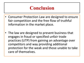 Consumer protection act | PPTX