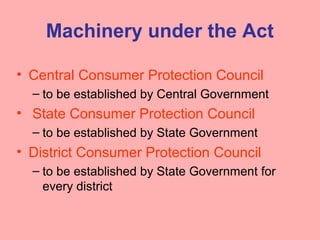 Consumer protection act | PPT