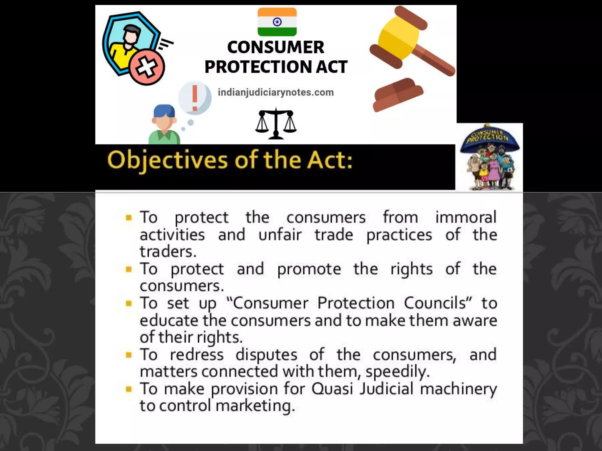 Consumer protection act | PPT