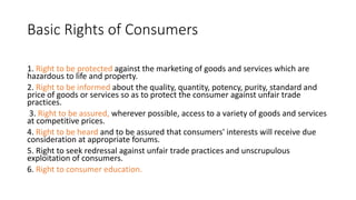 Consumer protection act | PPTX