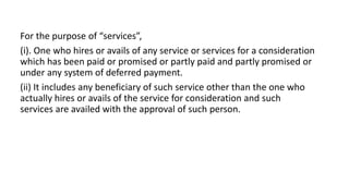 Consumer protection act | PPTX
