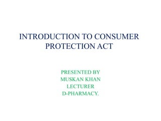 consumer protection act.pptx