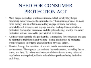 consumer protection act.pptx