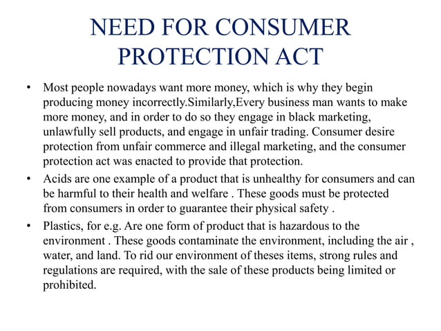 consumer protection act.pptx