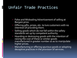 Presentation on the Consumer Protection Act | PPTX