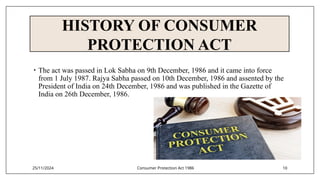 Consumer Protection Act by Dr. Vimarsha Bhatkalkar.pptx