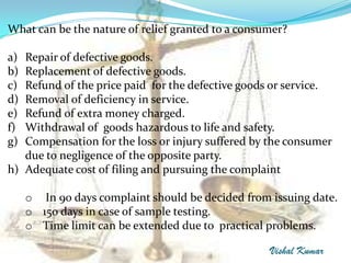Consumer protection act,1986 | PPTX
