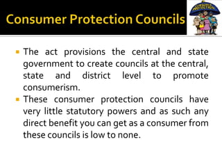 Consumer protection act, 1986 | PPTX