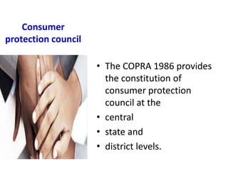 Consumer protection act, 1986 | PPTX