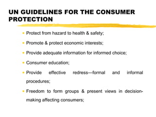 Consumer protection act, 1986 | PPT