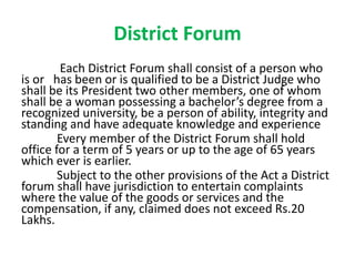 Consumer protection act 1986 | PPTX