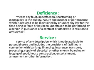 Consumer protection act 1986 | PPTX
