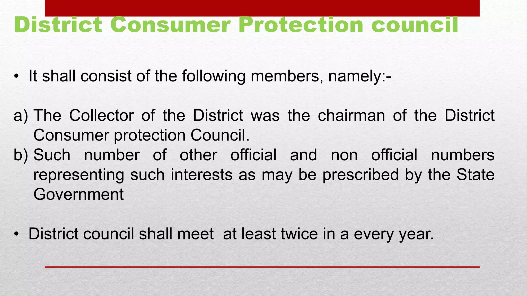 Consumer protection act 1986 | PPTX