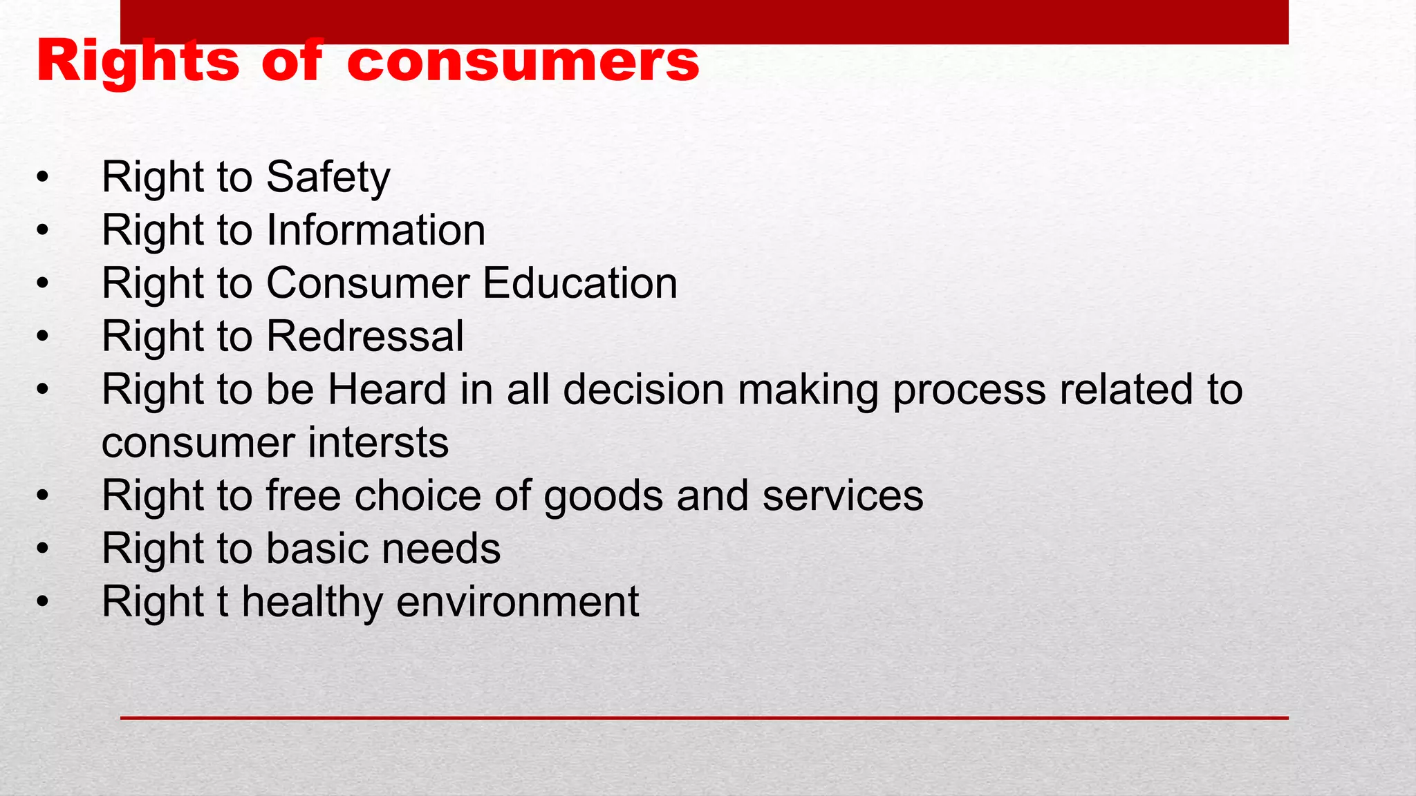 Consumer protection act 1986 | PPTX