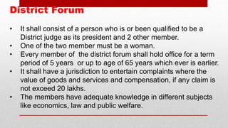 Consumer protection act 1986 | PPTX
