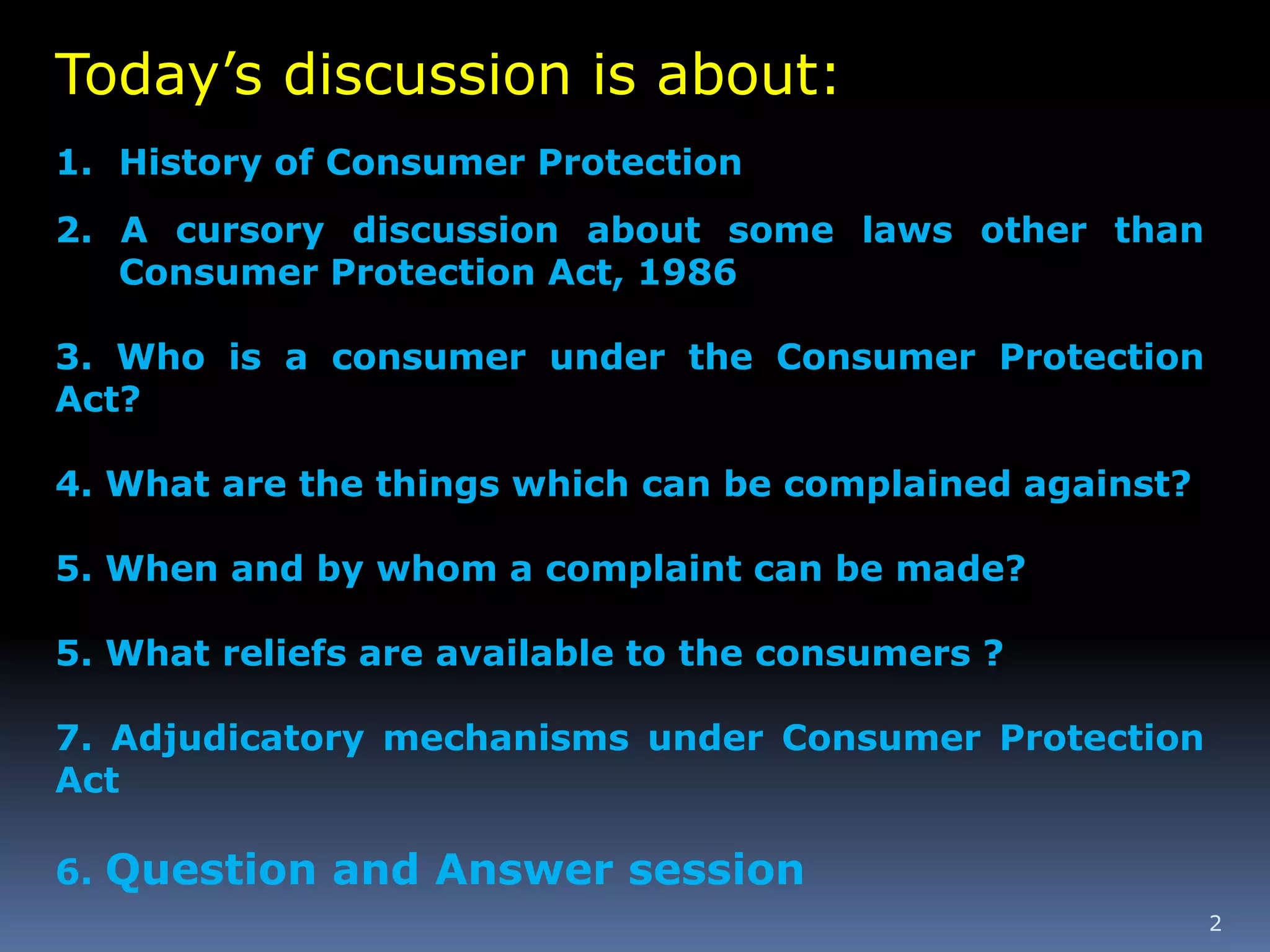 Consumer Protection Act 1986.ppt