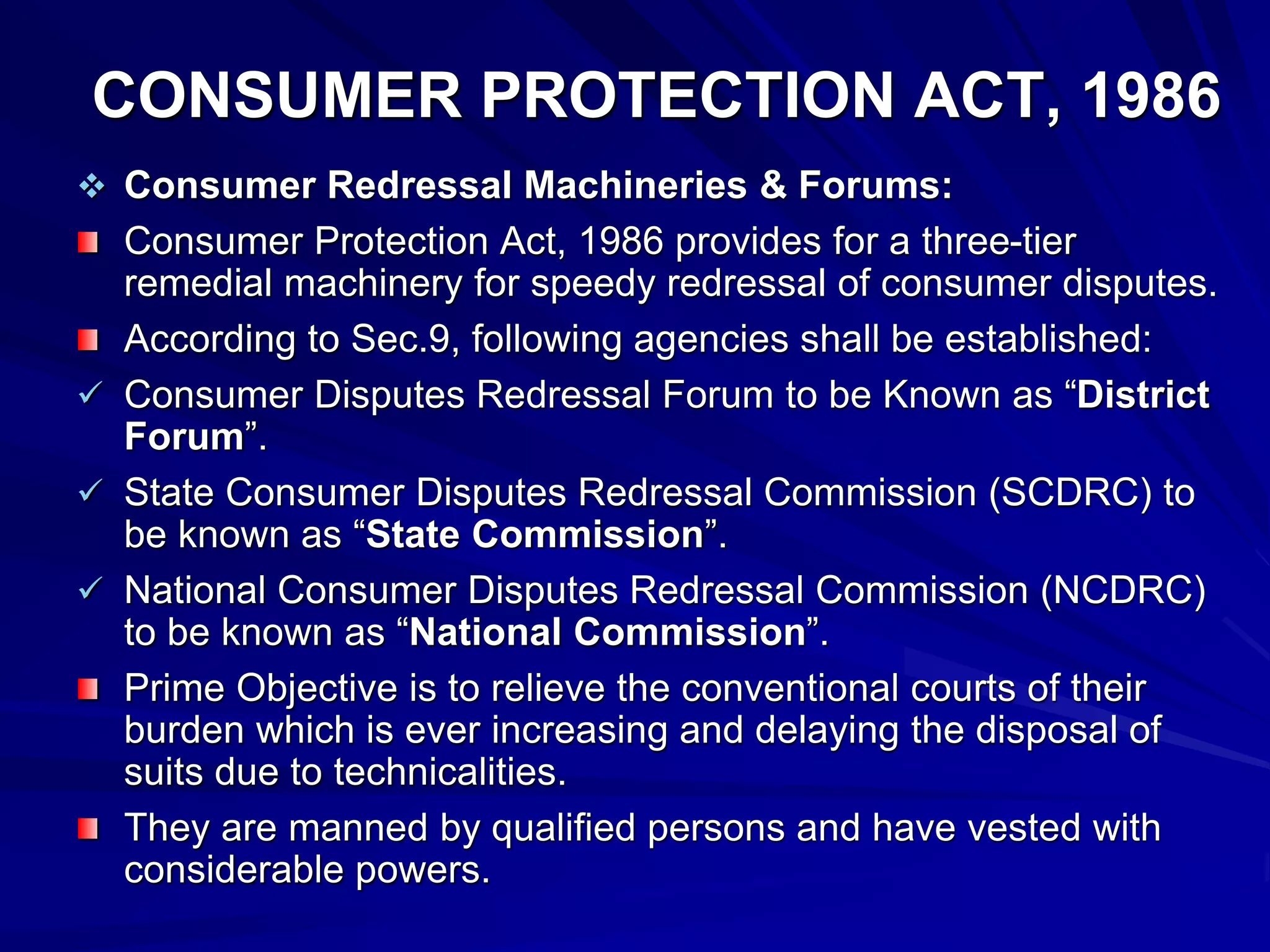 Consumer Protection Act 1986.ppt