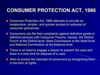 Consumer Protection Act 1986.ppt