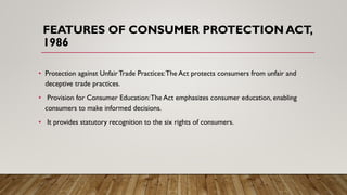 Rights of Consumers under Consumer Protection Act, 1986. | PPT