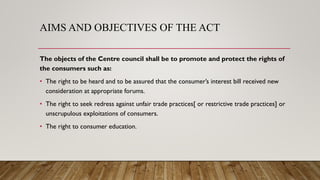 Rights of Consumers under Consumer Protection Act, 1986. | PPT