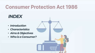 Rights of Consumers under Consumer Protection Act, 1986. | PPTX