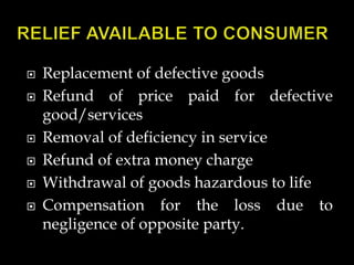 Consumer protection act 1986 akosha | PPT