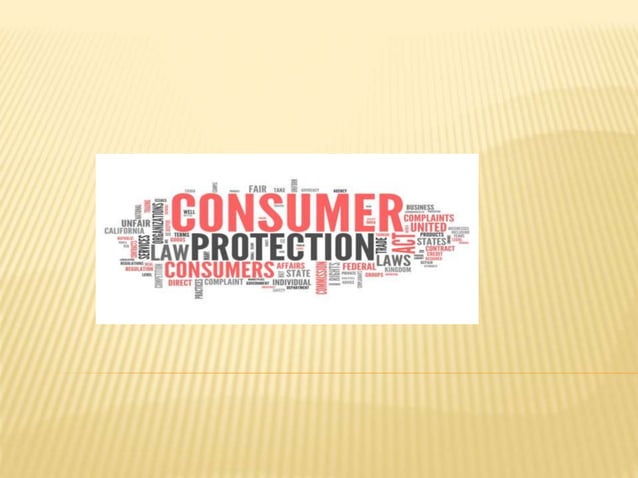 CONSUMER PROTECTION ACT | PPT