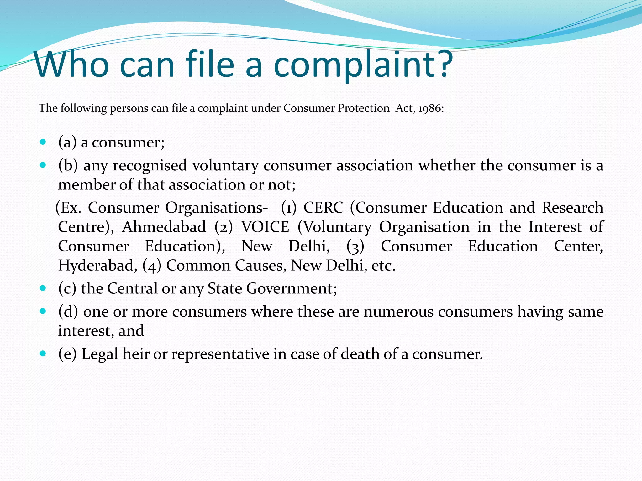 Consumer protection act, 2019 | PPTX