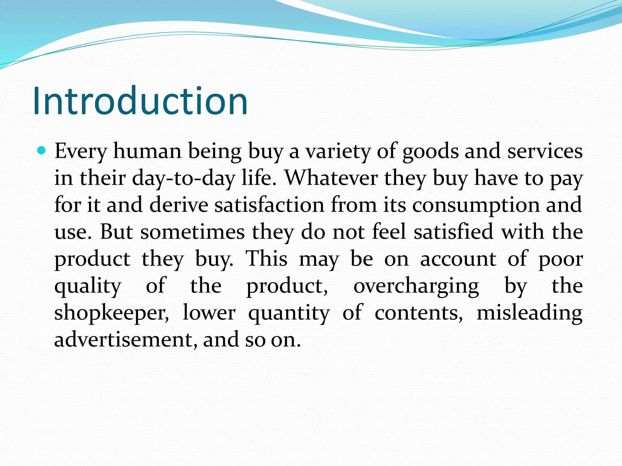 Consumer protection act, 2019 | PPTX
