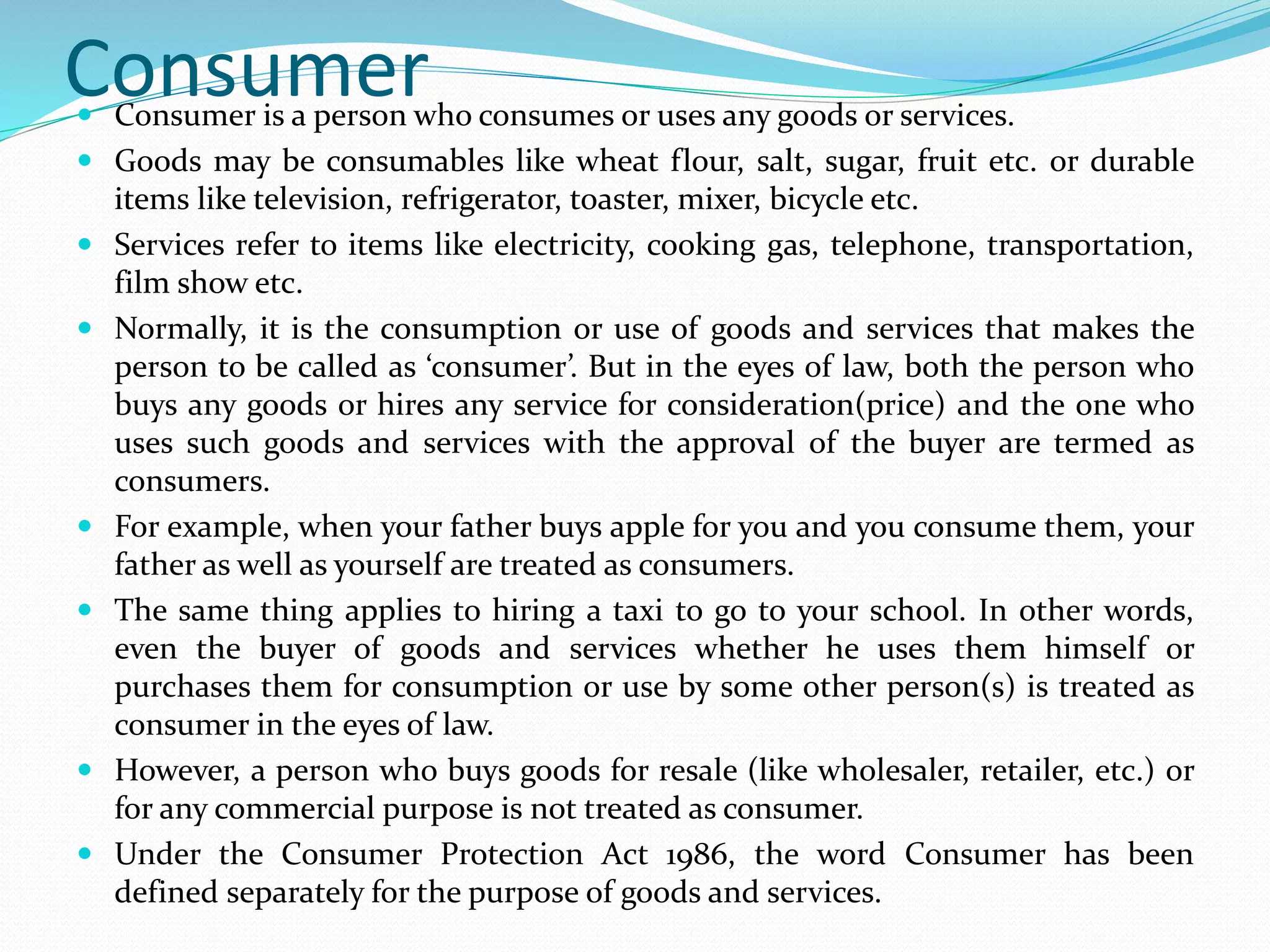 Consumer protection act, 2019 | PPTX