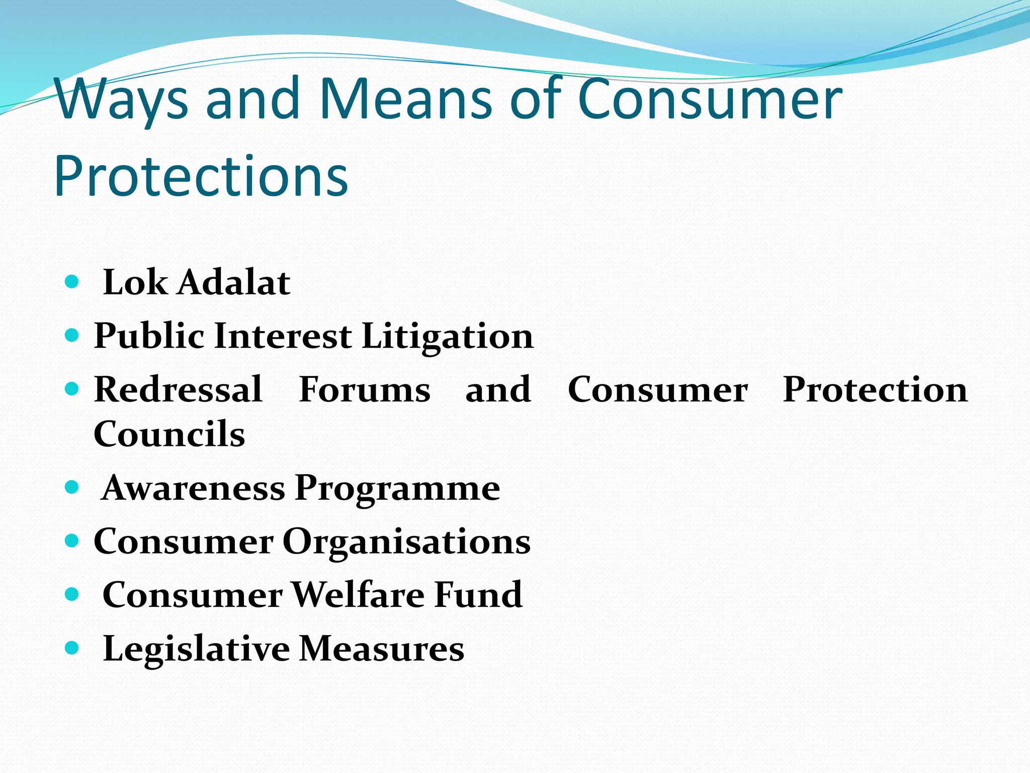 Consumer protection act, 2019 | PPTX