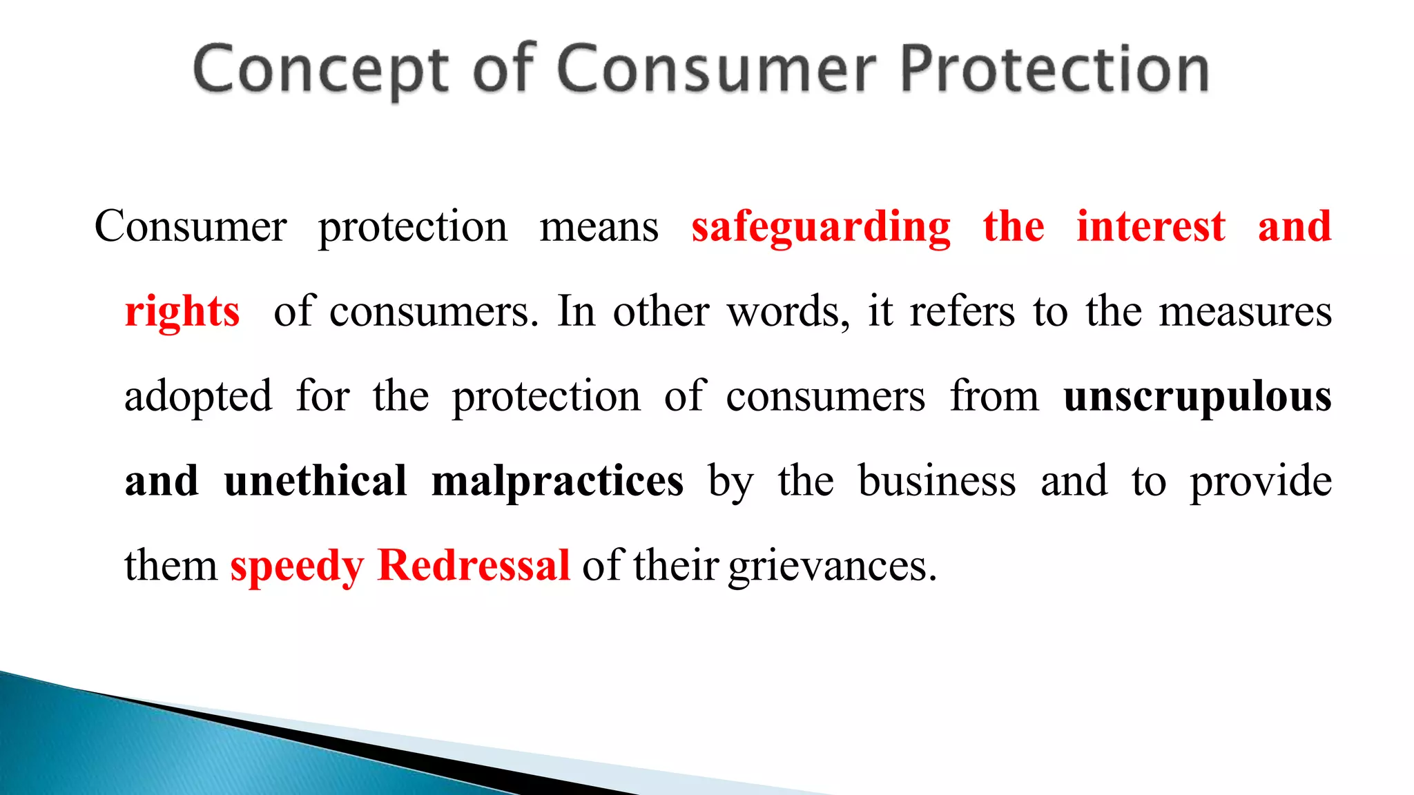 Consumer protection act 2019 | PPTX