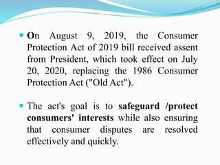 Consumer Protection Act 2019 notes (1).pptx