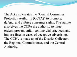 Consumer Protection Act 2019 notes (1).pptx