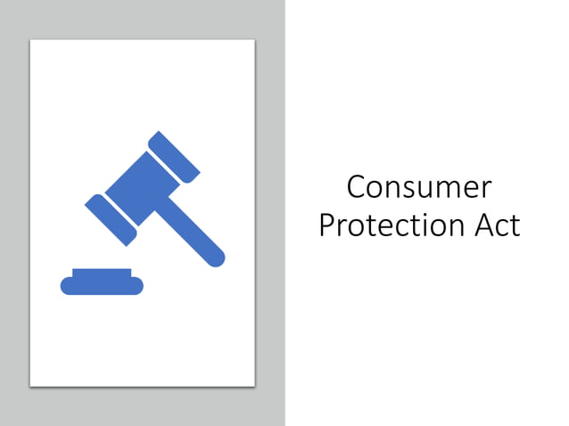 Consumer protection act, arbitration and conciliation | PPT