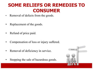 Presentation on Consumer protection act new | PPTX
