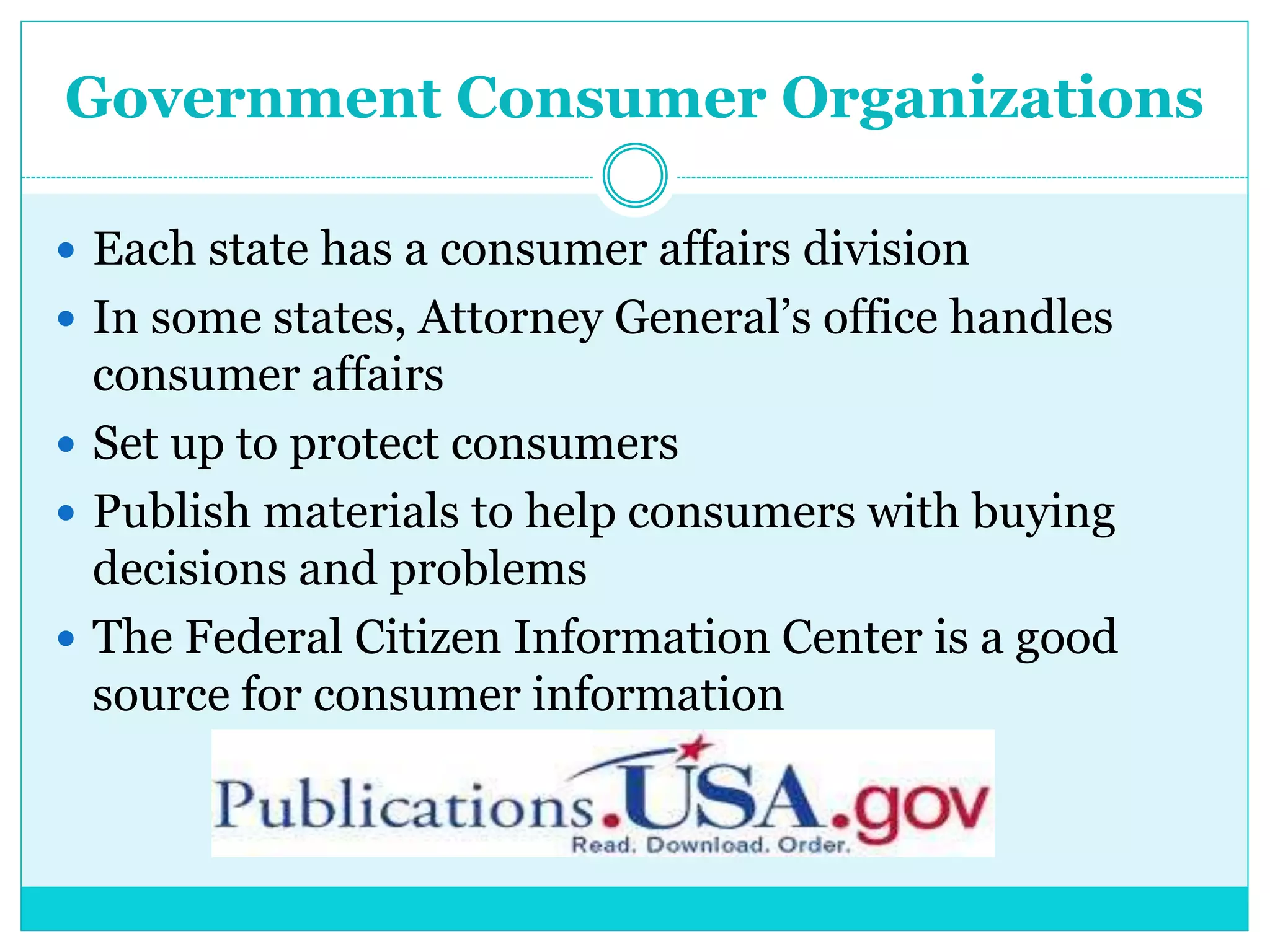 Consumer Protection Agencies.ppt